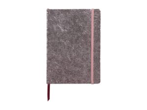 Notebook copertă moale piele, A5, 144 pagini, Celeste | Aperta